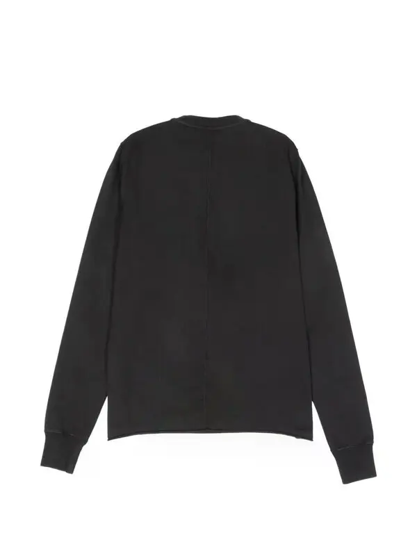 Rick Owens Round-neck Sweatshirt - Black