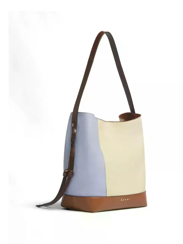 Marni Leather Pod 2.0 Small Tote Bag - Neutrals