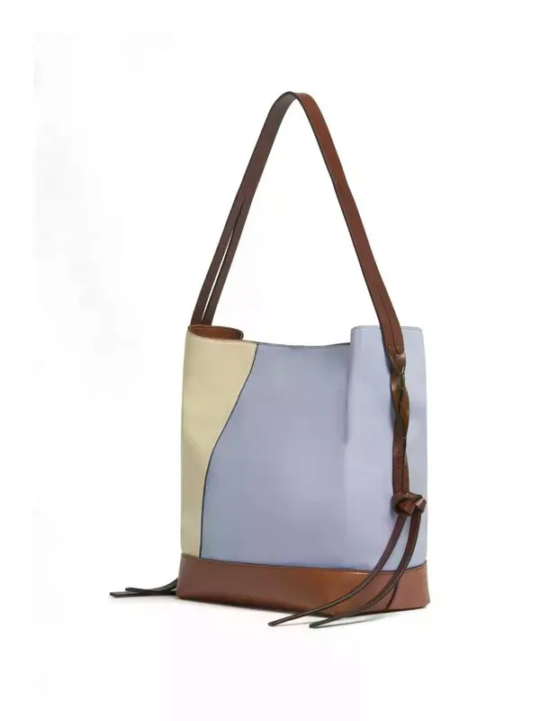 Marni Leather Pod 2.0 Small Tote Bag - Neutrals