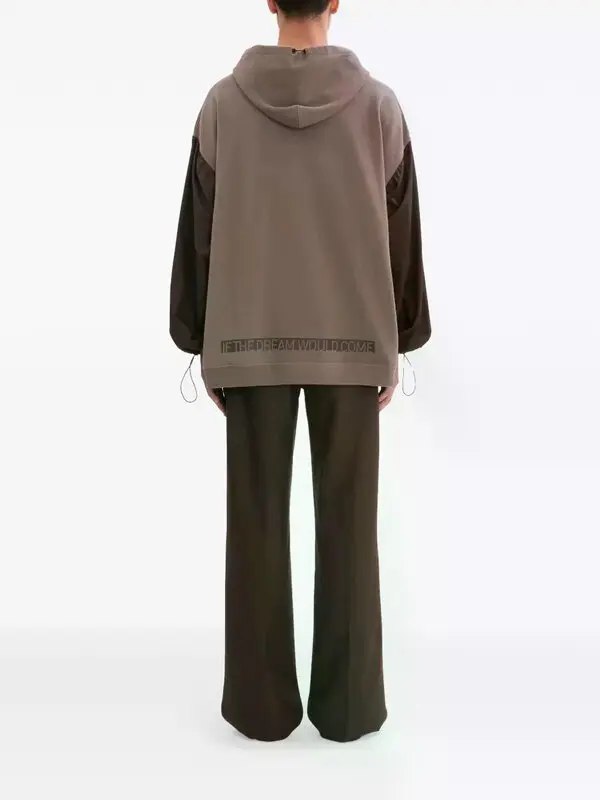 QASIMI Long Sleeve Hooded Sweatshirt