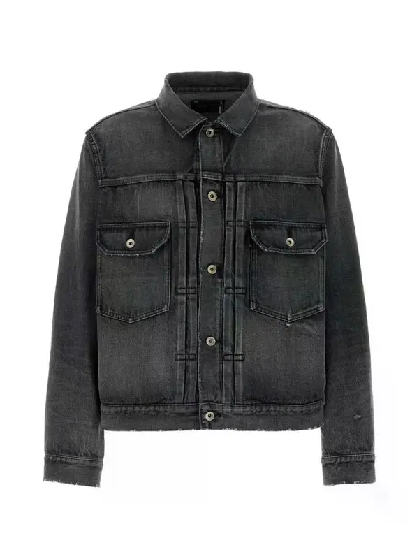 Sacai Chest-pocket Jacket - Grey