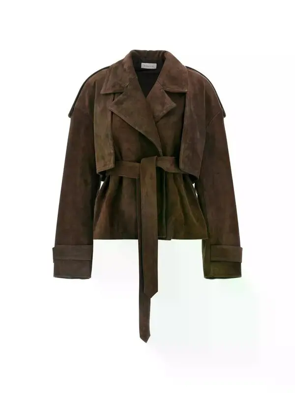 ARMARIUM Lapel Suede Jacket