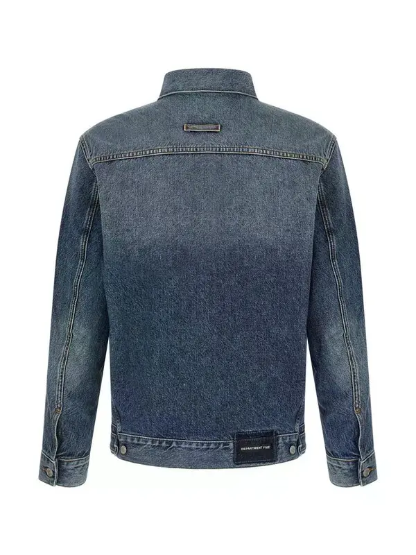DEPARTMENT 5 Stone Washed Contrast Stitching Jacket
