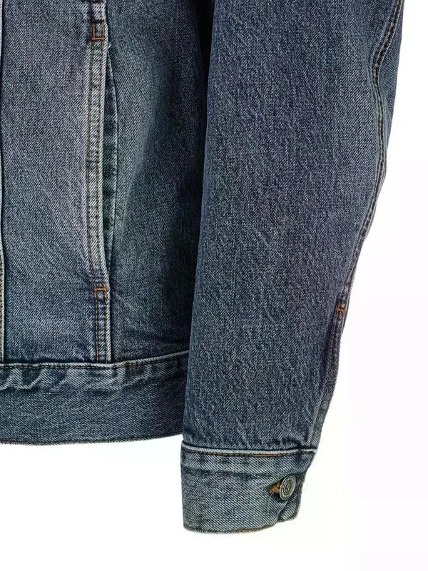 DEPARTMENT 5 Stone Washed Contrast Stitching Jacket