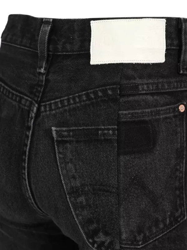 E.L.V. DENIM Audrey Asymmetric-hem Jeans