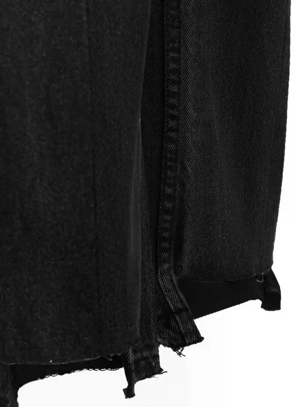 E.L.V. DENIM Audrey Asymmetric-hem Jeans