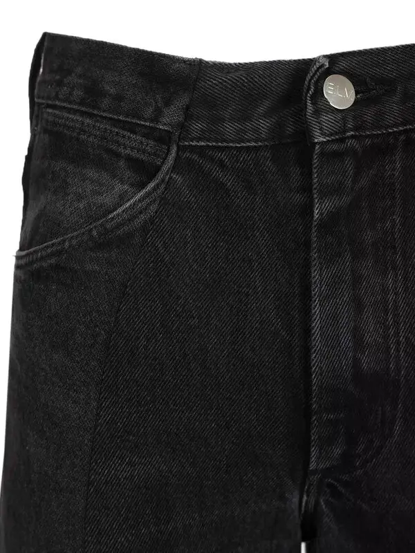 E.L.V. DENIM Audrey Asymmetric-hem Jeans
