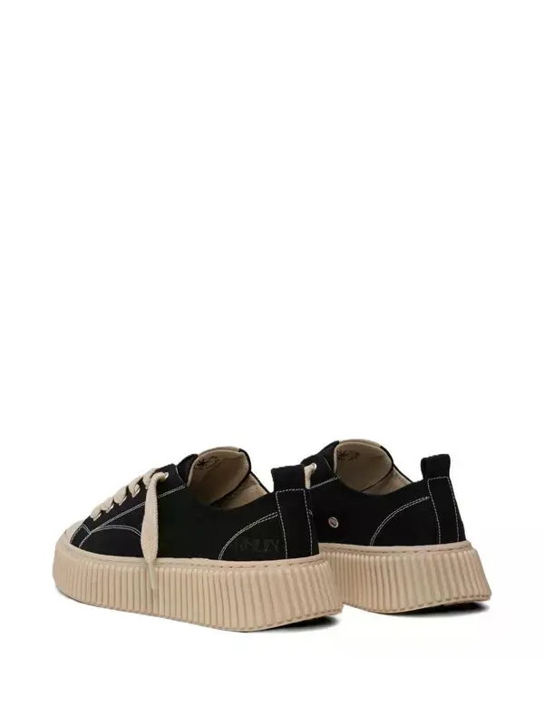 RHUN Treble Textured-sole Sneakers - Black