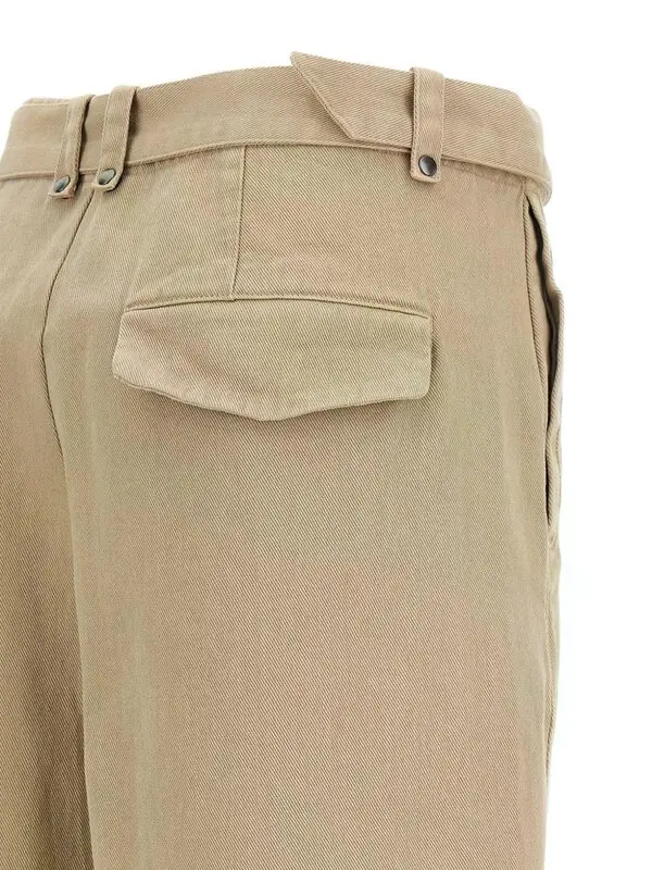 ENTIRE STUDIOS Belted Trousers - Neutrals
