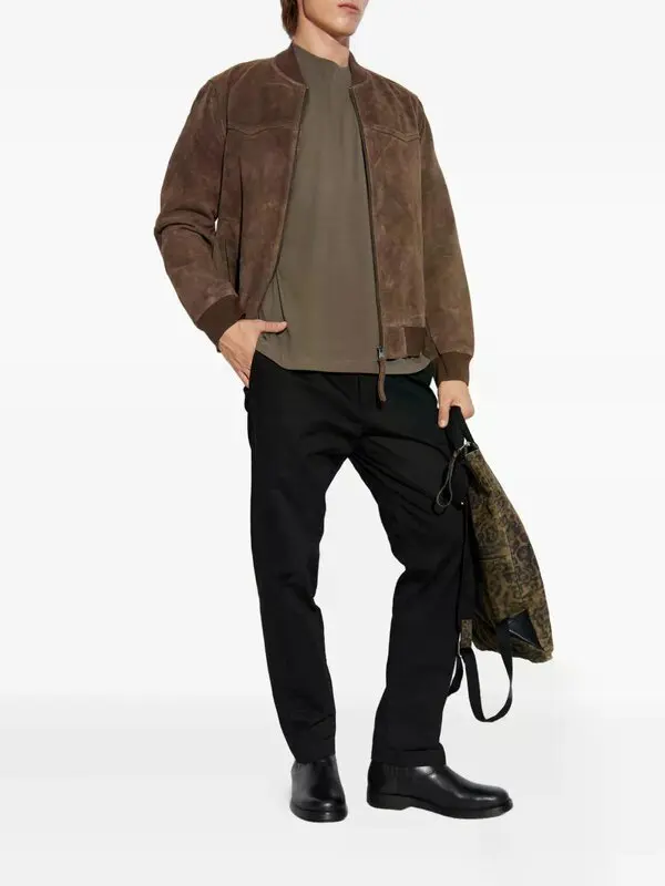 ALLSAINTS Logo-print T-shirt - Brown