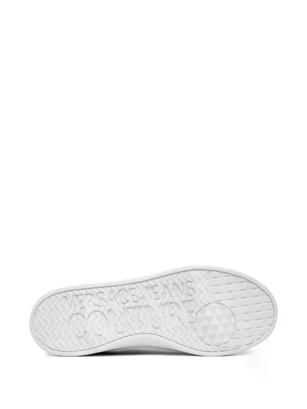 Versace Logo Lettering Sneakers - Black