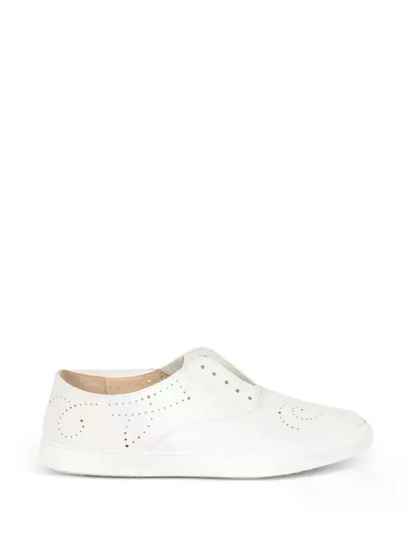 Fratelli Rossetti Brogue Detail Trainers - Neutrals