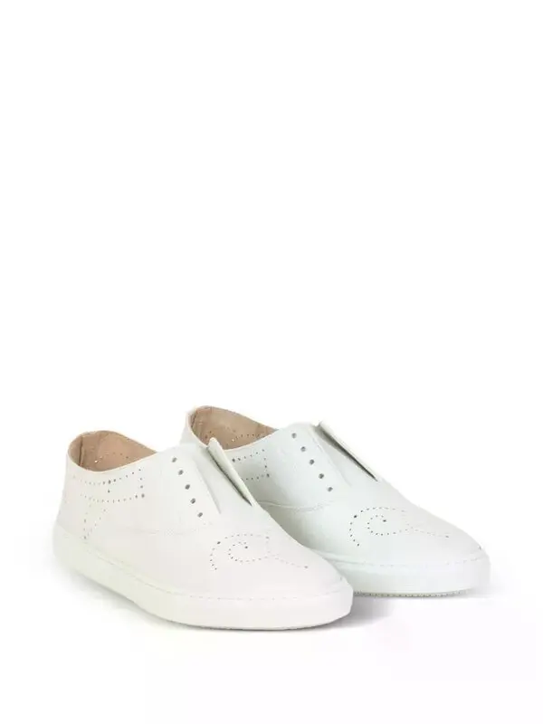 Fratelli Rossetti Brogue Detail Trainers - Neutrals