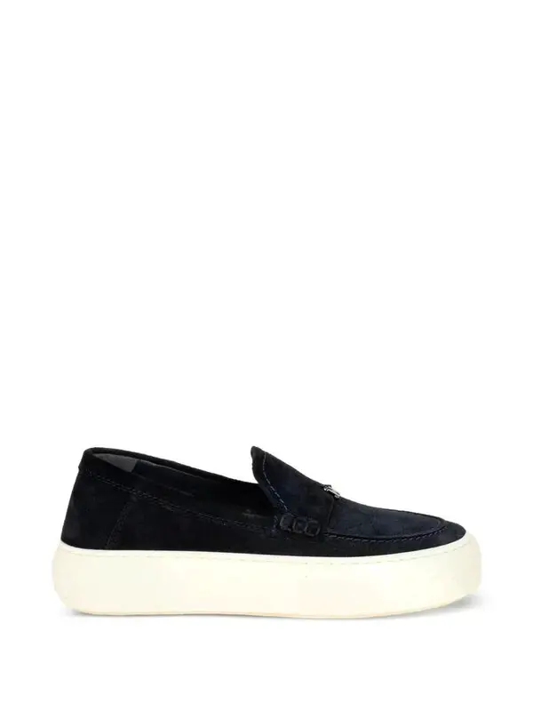 Hogan Penny Loafer Sandals - Blue