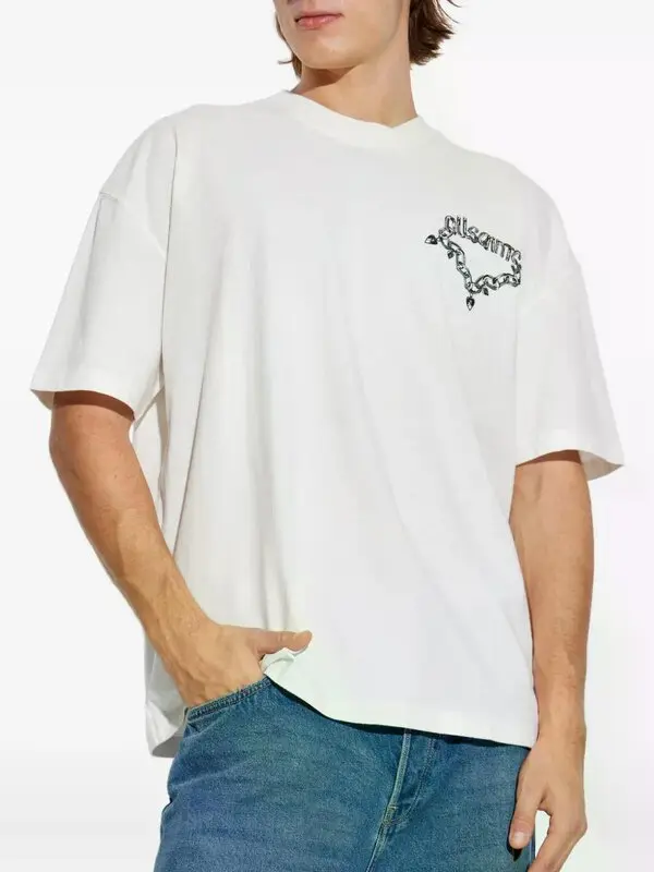 ALLSAINTS Chain-printed T-shirt