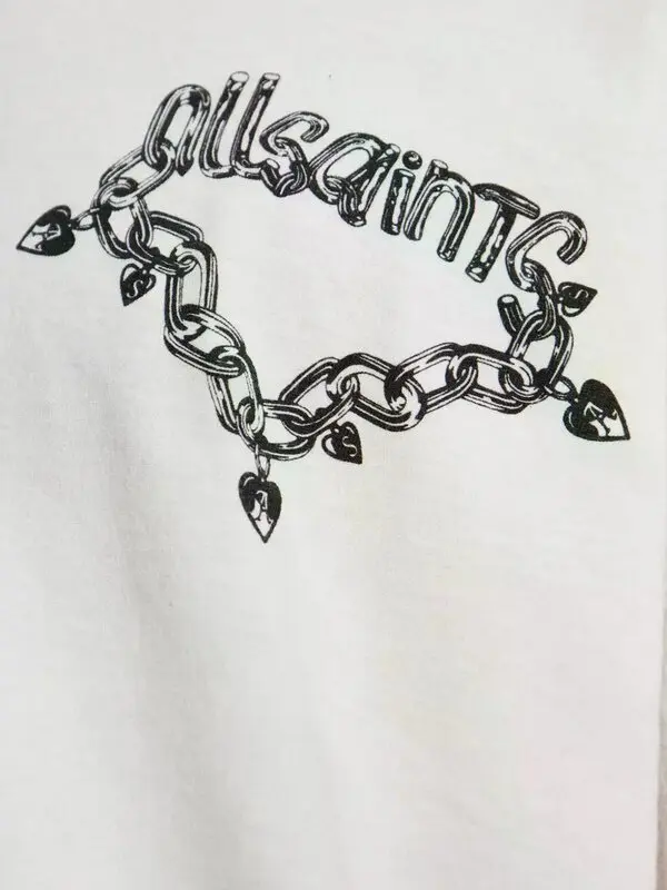 ALLSAINTS Chain-printed T-shirt