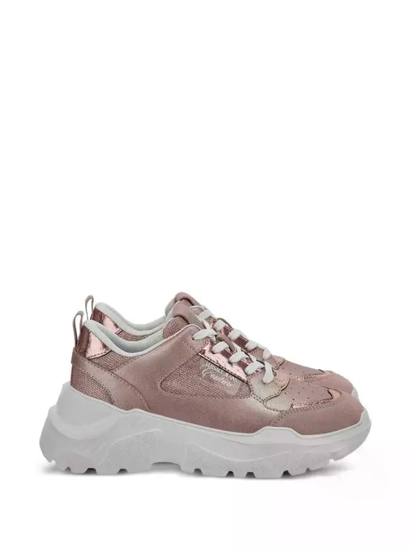 Versace Logo Perforated Sneakers