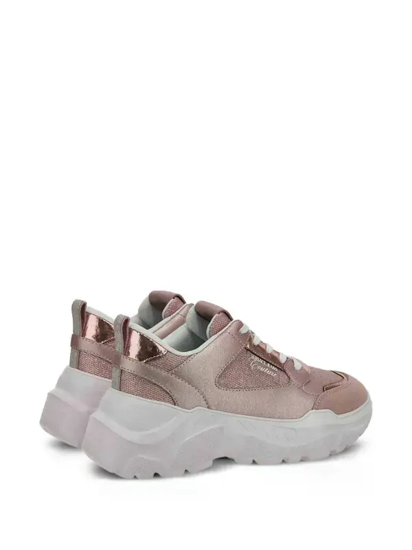 Versace Logo Perforated Sneakers