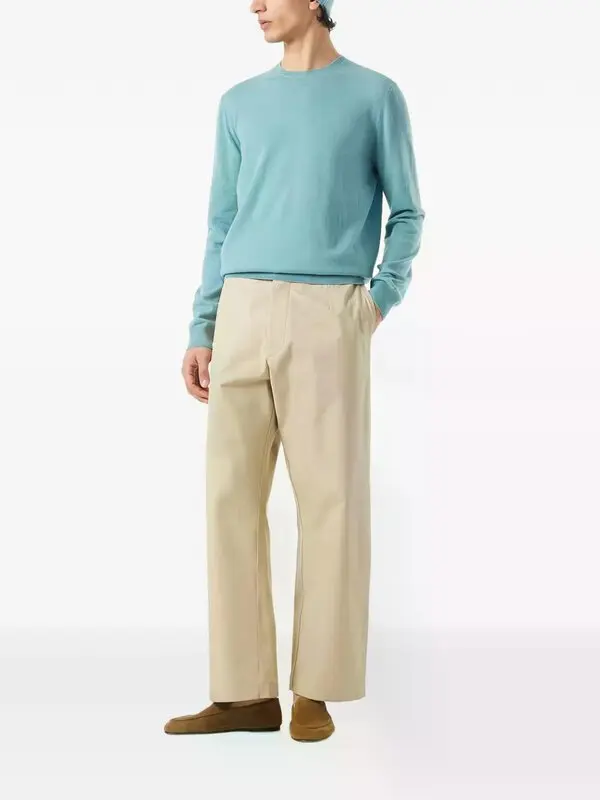 Loro Piana Sergio Ribbed Crew-neck Sweater