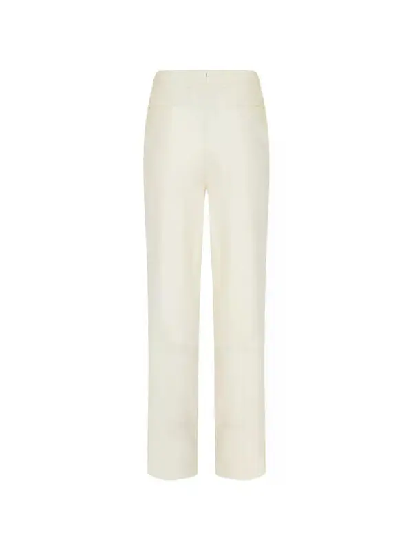 Zegna Flat-front Trousers - Neutrals