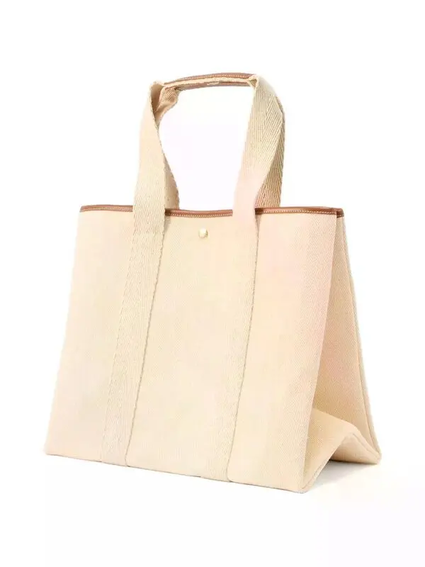 Rue De Verneuil Herringbone Top Handle Tote Bag