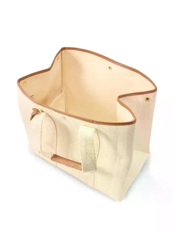 Rue De Verneuil Herringbone Top Handle Tote Bag