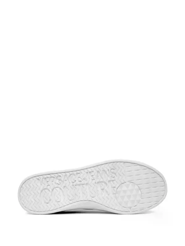 Versace Porcelain Barocco Court 88 Low-top Sneakers - Black