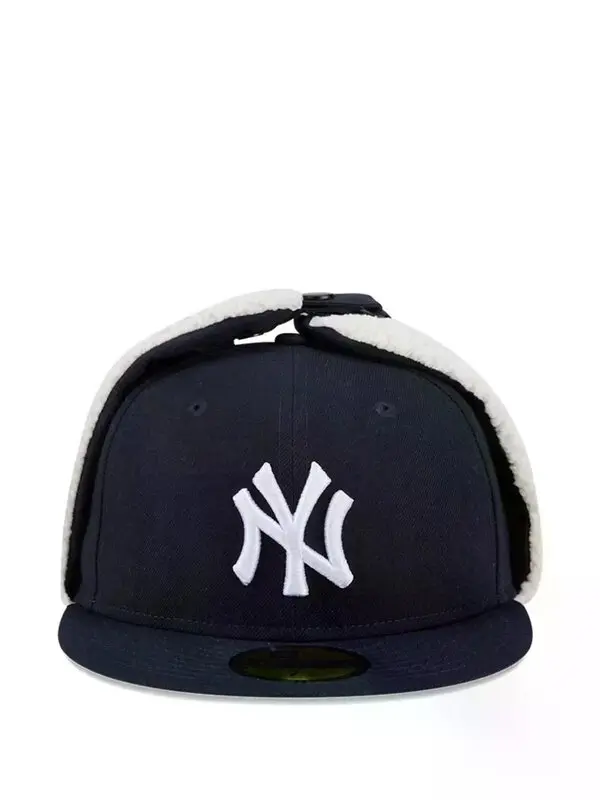 New Era X New York Yankees Logo Baseball Cap - Blue