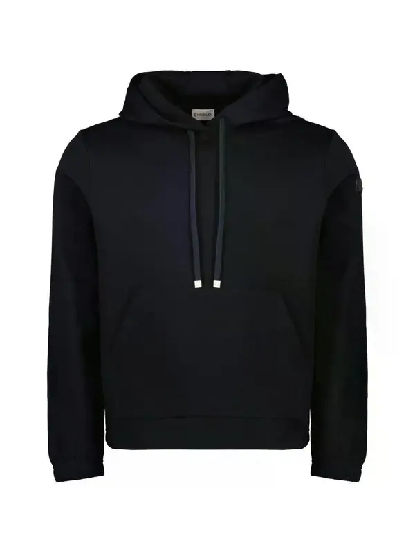 Moncler Logo-detail Hoodie - Blue