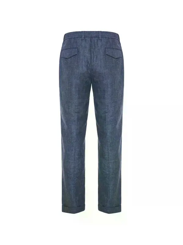 BARBA NAPOLI Drawstring Trousers - Blue