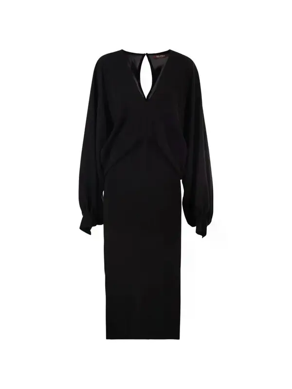 Max Mara Mseaccento V-neck Midi Dress