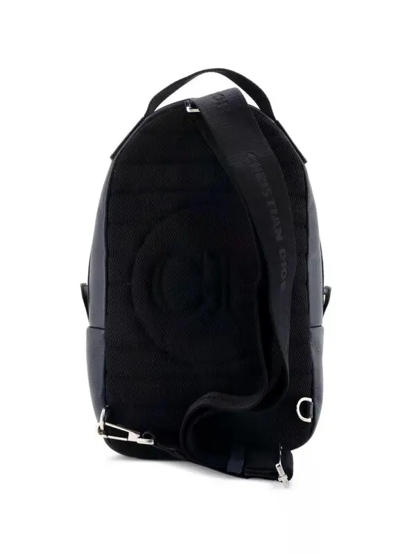 Dior Zip Around Sling Leather Backpack