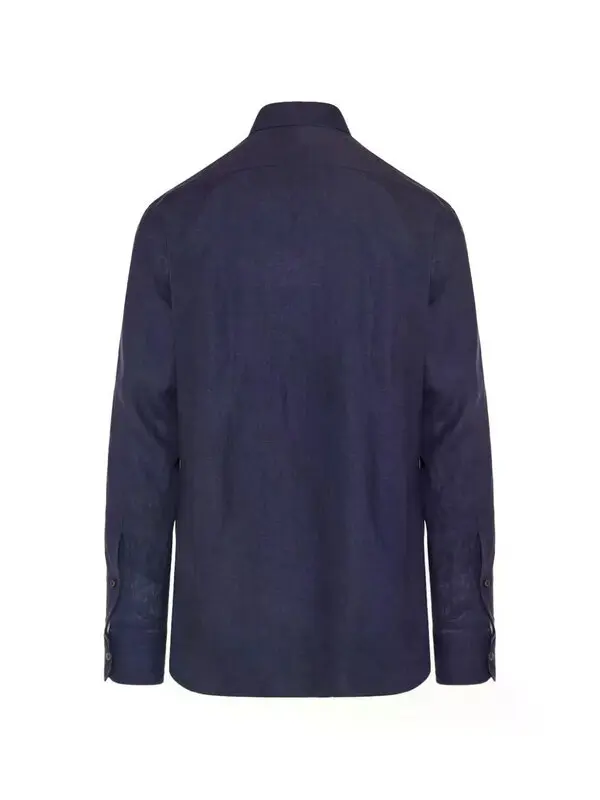 Zegna Buttoned Shirt - Blue