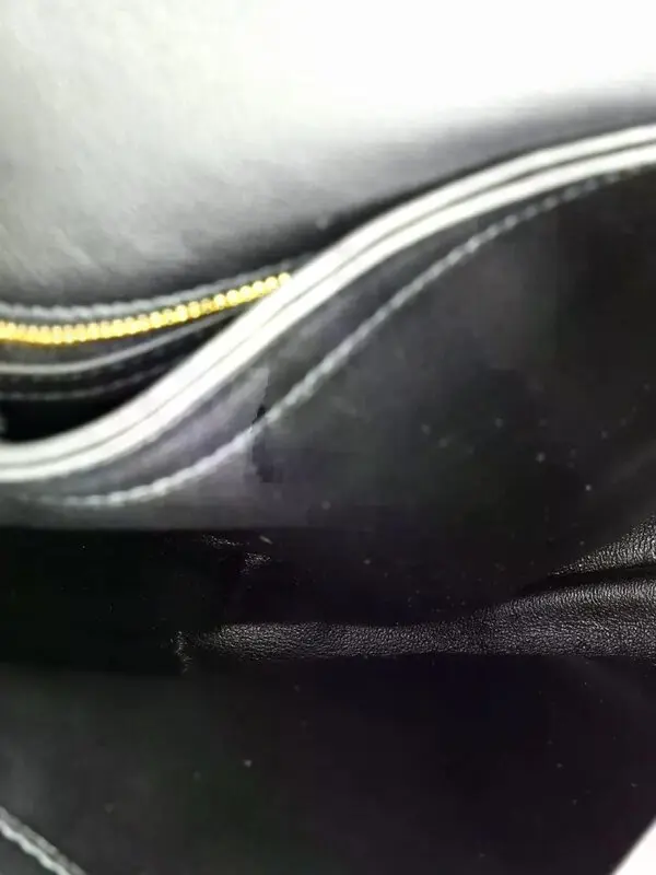 Gucci Web Blondie Flap Bag Leather Medium Shoulder Bag