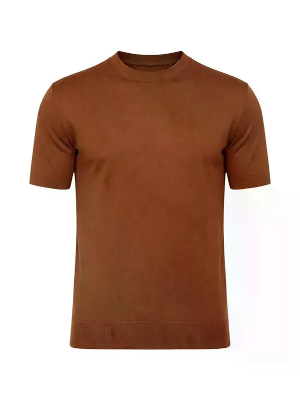 Zegna Short-sleeve T-shirt - Brown