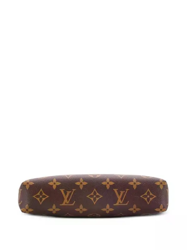 LOUIS VUITTON Pallas Monogram Canvas Clutch - Brown