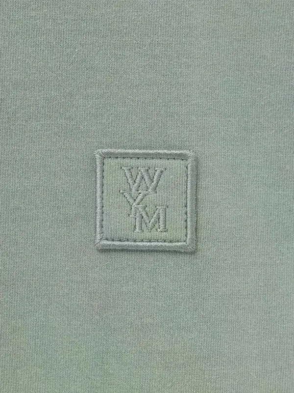 WOOYOUNGMI Square Logo T-shirt - Green