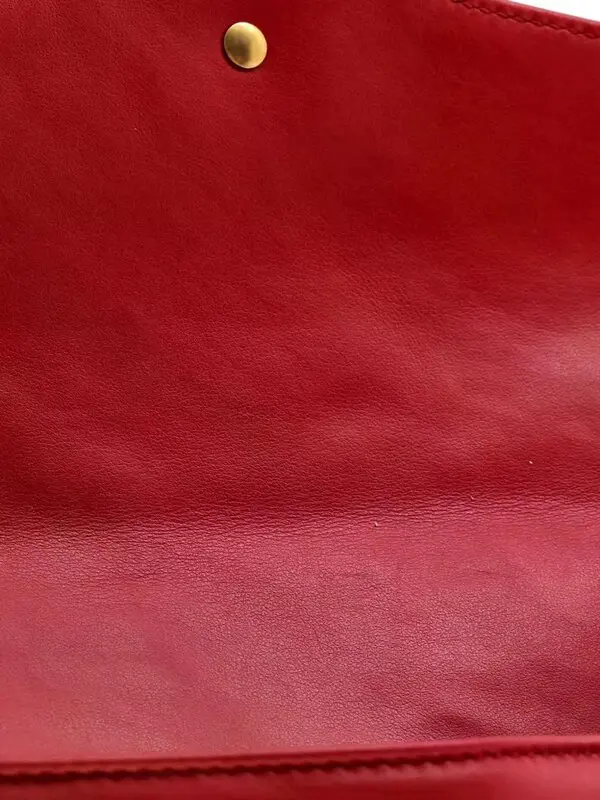 Gucci Gg Marmont Flap Bag Matelasse Leather Small - Red