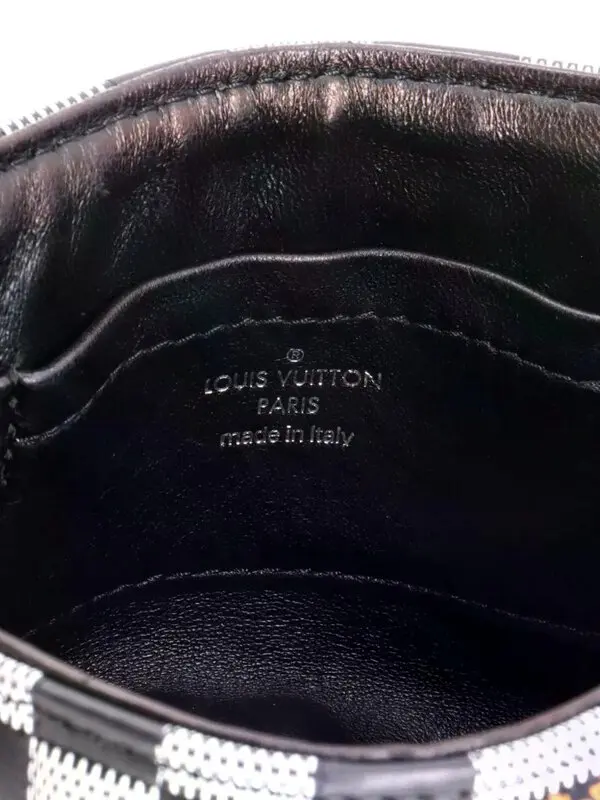 LOUIS VUITTON Twist Handbag Damier Quilted Calf Leather Bb - Black