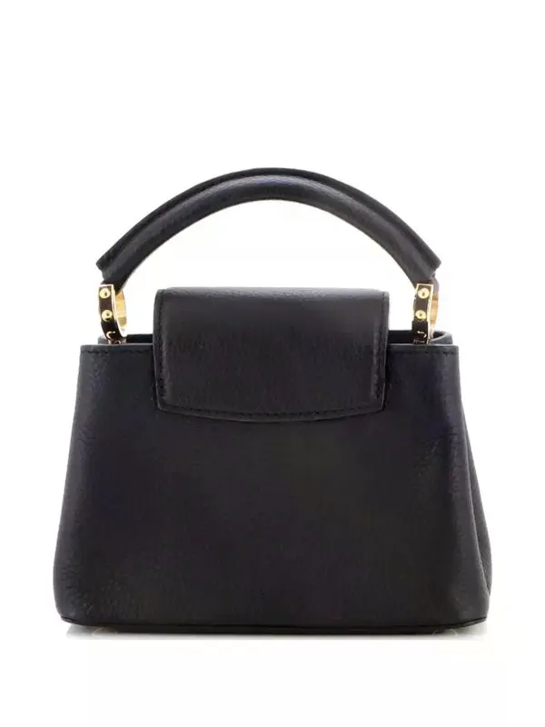 LOUIS VUITTON Capucines Leather Mini Satchel