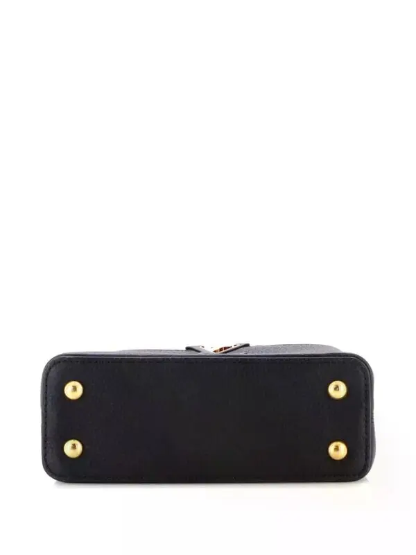 LOUIS VUITTON Capucines Leather Mini Satchel