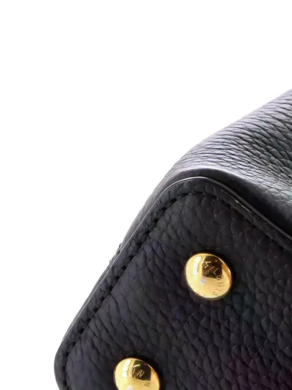 LOUIS VUITTON Capucines Leather Mini Satchel