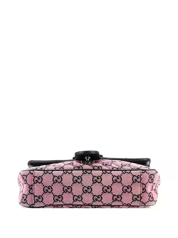 Gucci Gg Marmont Flap Bag - Pink