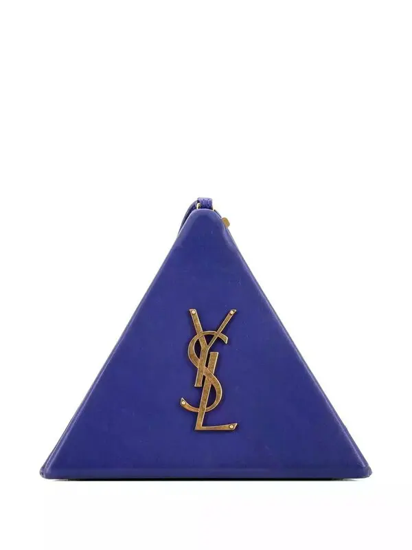 Saint Laurent Pyramid Box Clutch Bag