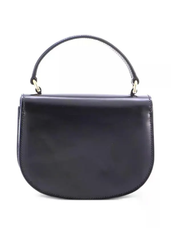 Celine Triomphe Besace Clea Top Handle Bag - Black