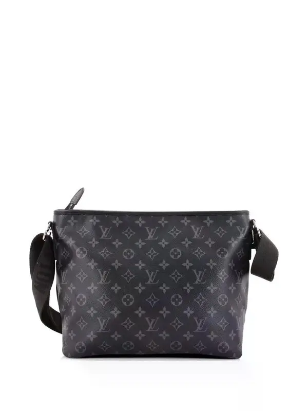LOUIS VUITTON Besace Zippee Messenger Bag Monogram Eclipse Canvas Mm