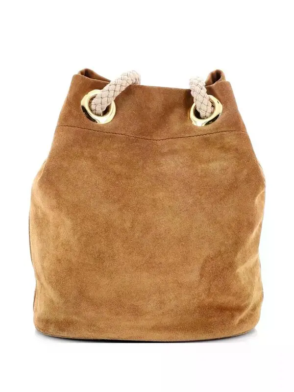 Prada Mariner Suede Medium Bucket Bag