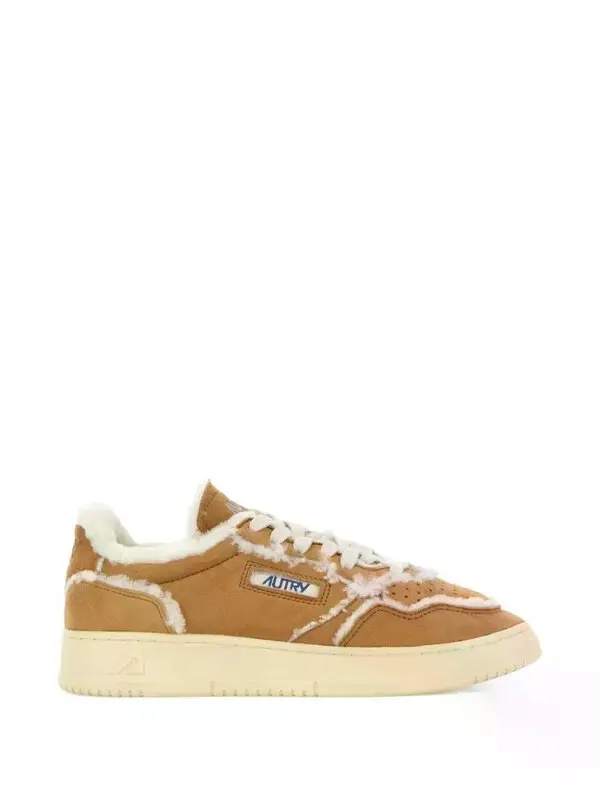 AUTRY Medalist Mutton Suede Sneakers - Neutrals