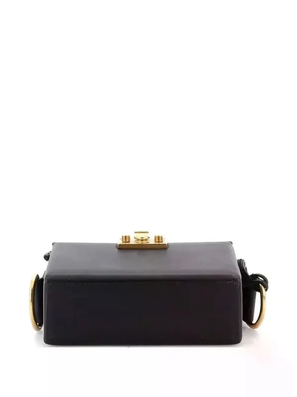 Dior Dioraddict Lockbox Crossbody Bag - Black