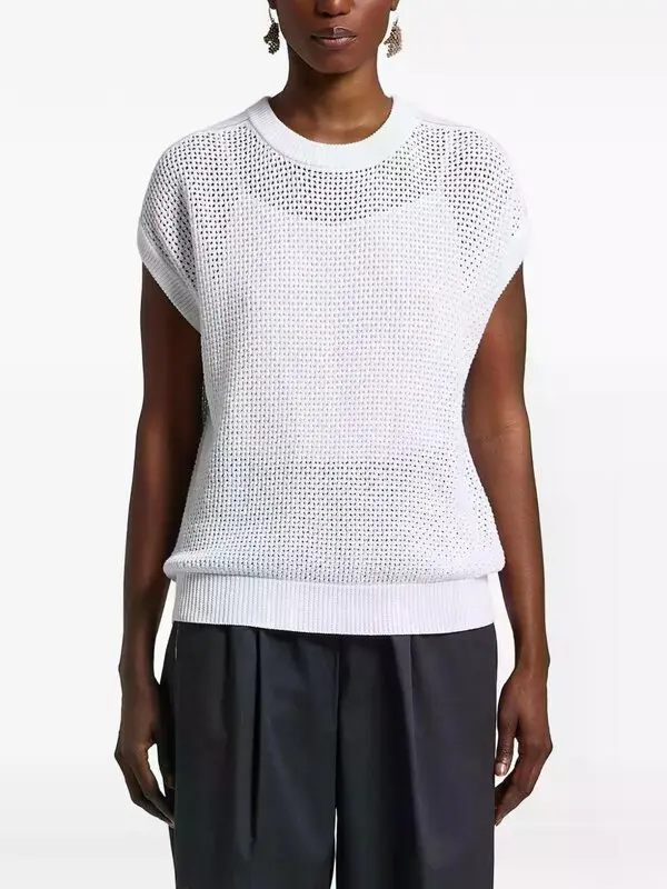 Peserico Knitted Sleeveless Knitwear